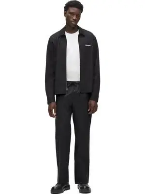 Karl Lagerfeld Drawcord Pants - Black