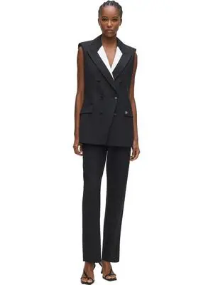 Karl Lagerfeld Tailored Slim Fit Pants - Black