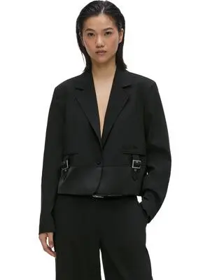 Karl Lagerfeld Single-breasted Blazer - Black