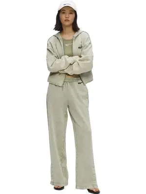 KL JEANS Jeans Washed Cotton Relaxed Sweatpants - Tea
