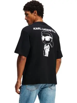 Karl Lagerfeld Ikon T-shirt - Black