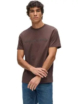 Karl Lagerfeld Logo T-shirt Fudge