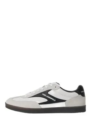 KL JEANS Kandidate Lace Mix Sneakers - White/black