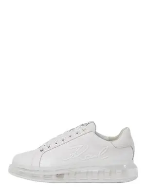 Karl Lagerfeld Kapri Kushion Signia Shine Sneakers - White