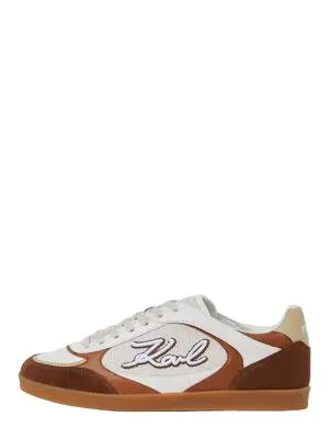 Karl Lagerfeld Kandidate Signia Embroidered Sneakers - Brown