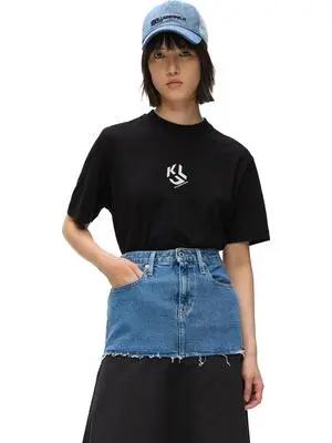 KL JEANS Jeans Regular Fit Monogram T-shirt - Black