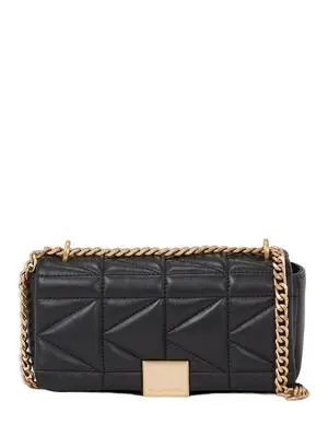 Karl Lagerfeld K/kuilt Small Crossbody Bag - Black