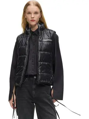 KL JEANS Jeans Reversible Padded Gilet - Black