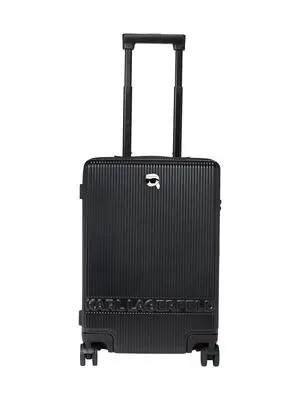Karl Lagerfeld Ikon Hard-shell Trolley Case - Black