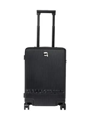 Karl Lagerfeld Ikon Hard-shell Trolley Case - Black