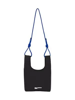 Karl Lagerfeld Cord Nylon Tote Bag - Black