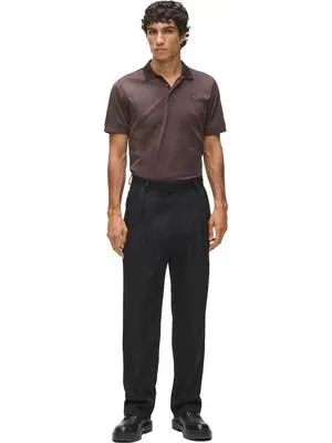 Karl Lagerfeld Tailored Double-pleat Trousers - Black