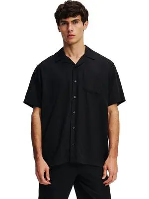 Karl Lagerfeld Kameo Short-sleeved Shirt - Black