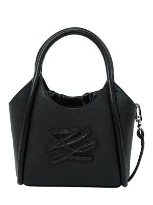 Karl Lagerfeld K/autograph Patch Mini Tote Bag - Black-nickel