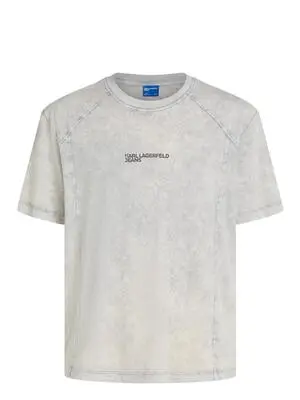 Karl Lagerfeld Washed Relaxed T-shirt - Micro Chip