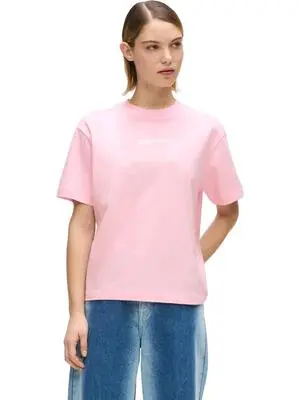 KL JEANS Jeans Regular-fit Organic Cotton T-shirt With Logo Detail - Fairytale