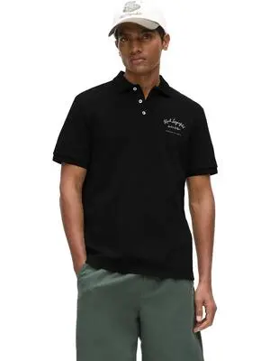 Karl Lagerfeld Côte D'azur Polo Shirt - Black
