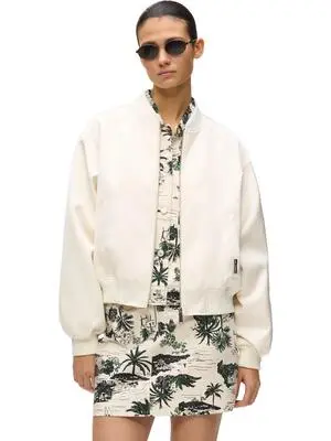 Karl Lagerfeld Côte D'azur Bomber Jacket - Pristine