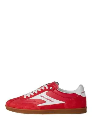 KL JEANS Kandidate Suede Sneakers - Red