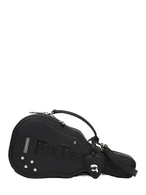 Karl Lagerfeld Ikon Guitar Crossbody Bag - Black