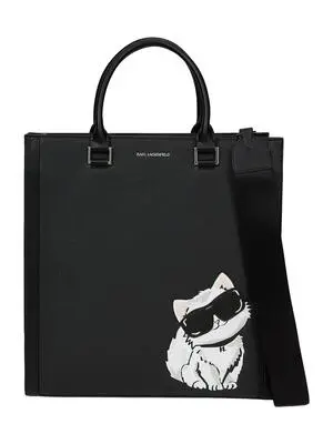 Karl Lagerfeld Ikon Choupette Tote Bag - Black