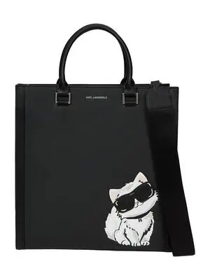 Karl Lagerfeld Ikon Choupette Tote Bag - Black