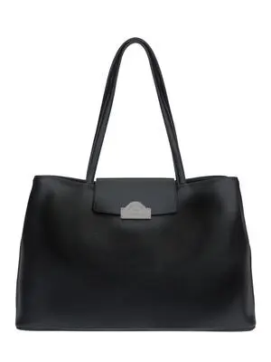 Karl Lagerfeld Rue St-guillaume Metal Tote Bag - Black