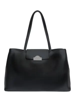 Karl Lagerfeld Rue St-guillaume Metal Tote Bag - Black
