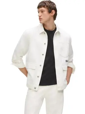 KL JEANS Jeans Cotton Utility Jacket - White