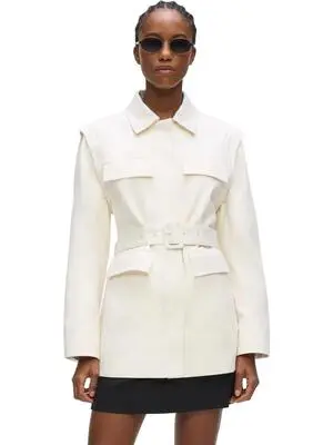 KARL LAGERFELD Karl Lagerfeld Short Transformer Coat