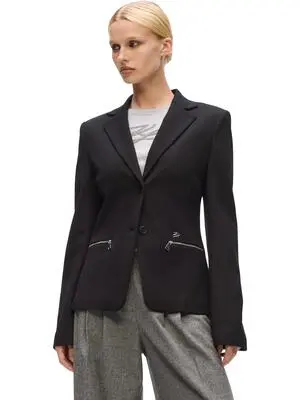 Karl Lagerfeld Punto Jacket - Black