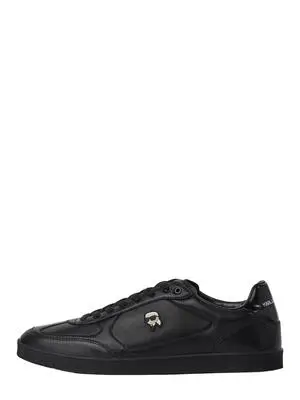 Karl Lagerfeld Ikon Nft Patch Low Top Sneakers - Black