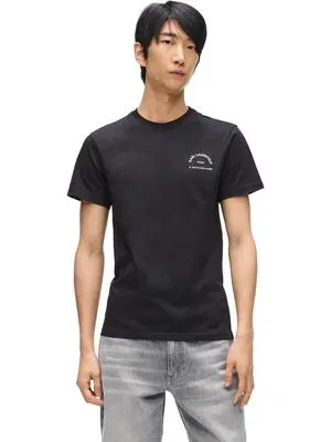 Karl Lagerfeld Rue St-guillaume Slim T-shirt - Black