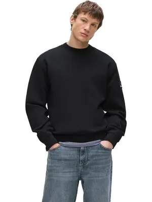 KL JEANS Jeans Crew Neck Sweatshirt - Black