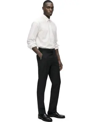 Karl Lagerfeld Karl Lagerfeld Slim-Fit Tailored Pants Black