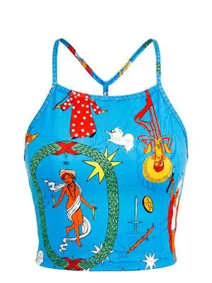 PITAYA YOGA Pixie's Tarot Top Bamboo - Blue