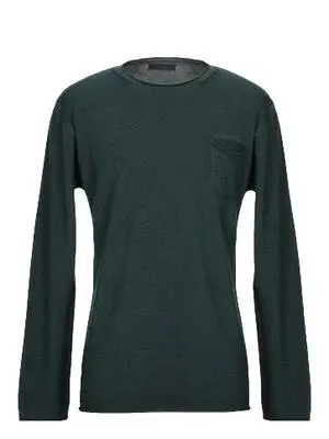 DANIELE FIESOLI Dark Merino Wool Sweater - Green