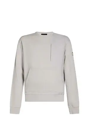 Herno Light Cotton Sweatshirt - Grey