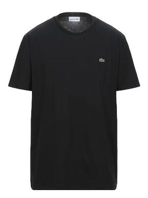 Lacoste T-shirt Size Pima Cotton - Black