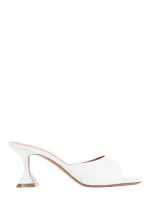 AMINA MUADDI Amina Muaddi Lupita Slipper 70 In Smooth Leather