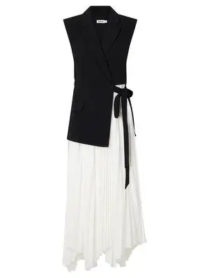 Simkhai Helena Combo Blazer Midi Dress - Multi