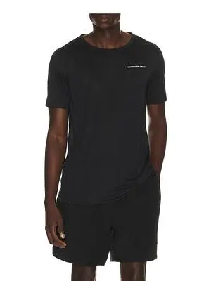 PARADISE ZERO Featherweight Short Sleeve T-shirt - Black