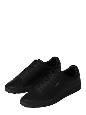 Mackage Luka-01 Leather Low-top Sneakers - Black