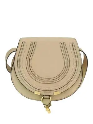 Chloé Marcie Saddle Shoulder Bag - Neutrals