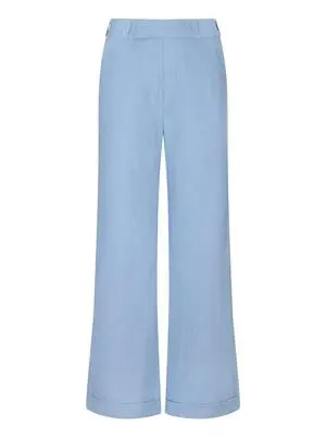 GUNDA HAFNER LTD Gunda Hafner Ltd Mid-Rise Wide-Leg Denim Trousers
