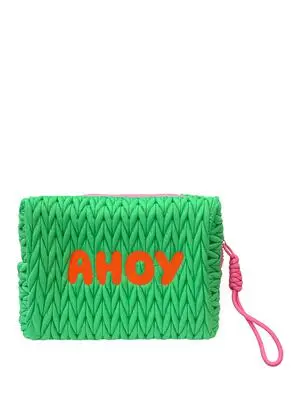 LILLY LOVES Puffy Travel Bag - Green