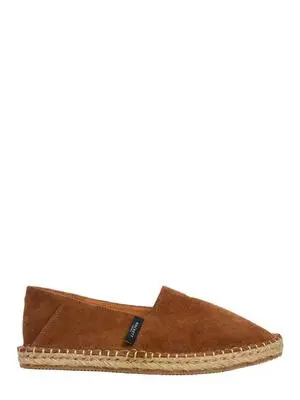 HACKETT LONDON Suede Espadrilles - Brown