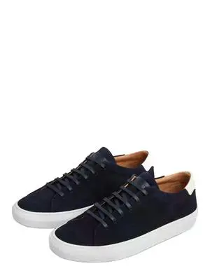 HACKETT LONDON Idol Lace-up Sneakers - Blue