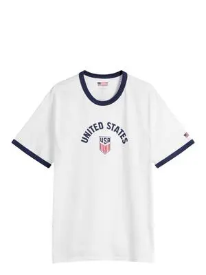 LEVI'S Usa Retro Ringer T-shirt - White