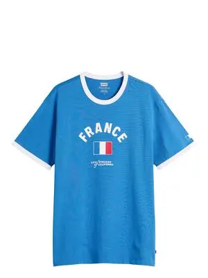 LEVI'S Retro Ringer T-shirt - Blue